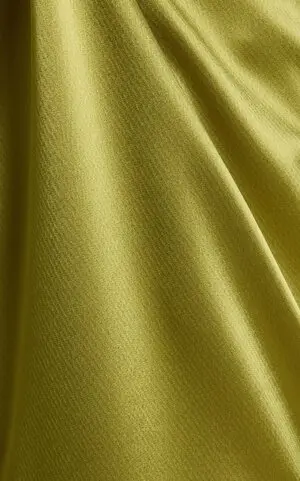 LESET Barb Satin Wide-leg Pants