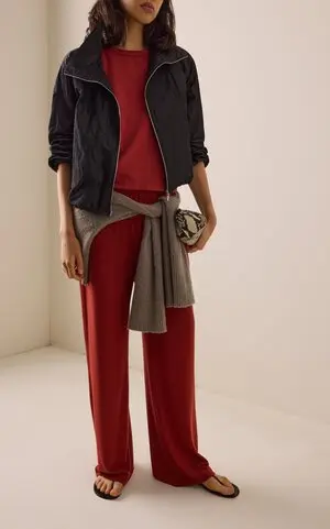 LESET The Margo Cotton T-shirt - Red