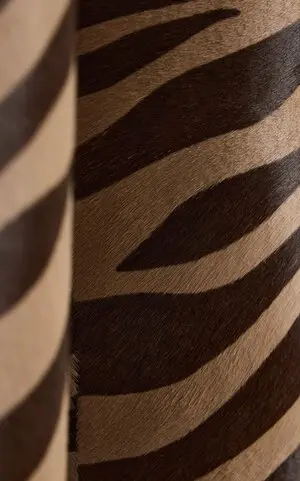 ARMA Uma Cavallino Zebra Pony Hair Pants