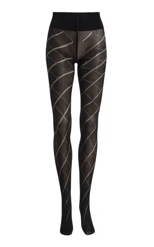 Swedish Stockings Kitty Argyle Pointelle Tights