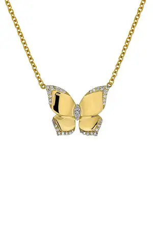 Piranesi Oro Butterfly Necklace - Gold