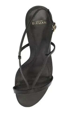 ALEXANDRE BIRMAN Ali Leather Sandals - Black