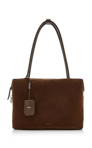 Max Mara Boston Leather Bag - Brown