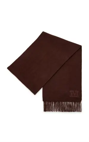Max Mara Cashmere Scarf Red