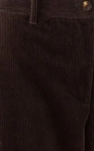 Lafayette 148 New York Kent Cotton Corduroy Barrel Leg Pants