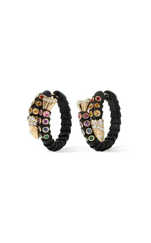 EDEN PRESLEY Steel Swedish Fish Earrings