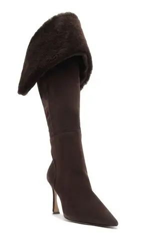 ALEXANDRE BIRMAN Noemy Arch Suede Boots