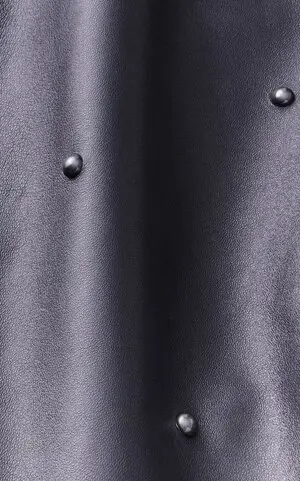 Lafayette 148 New York Studded Leather Bomber Jacket