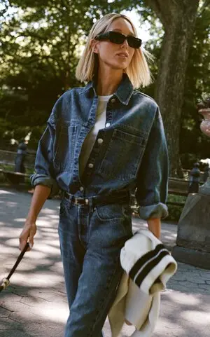 DL1961 X Olympia Of Greece Exclusive Addison Denim Overshirt