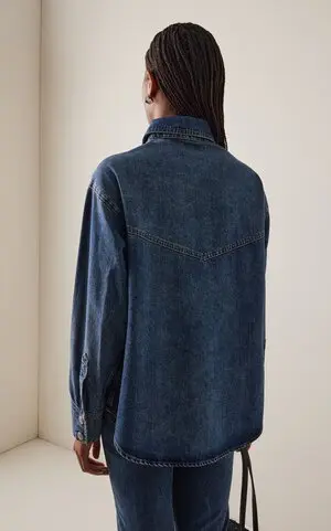 DL1961 X Olympia Of Greece Exclusive Addison Denim Overshirt