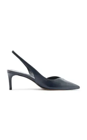 ALEXANDRE BIRMAN Alina Leather Slingback Pumps - Blue