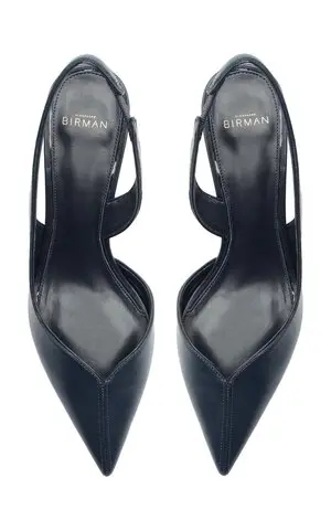 ALEXANDRE BIRMAN Alina Leather Slingback Pumps