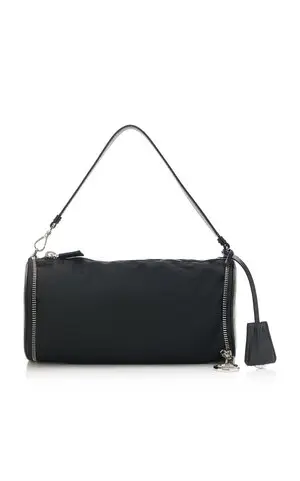 Prada Cylinder Shoulder Bag - Black