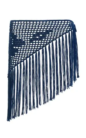 SLOAN SLOAN The Scarf Crochet Belt Navy
