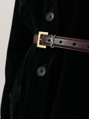 Saint Laurent Leather Belt - Multicolor
