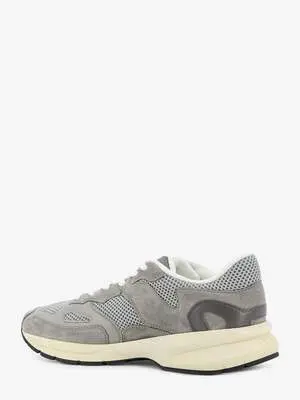 Celine Runner Mesh And Suede Sneakers With Side Logo