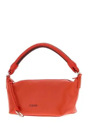 Loewe Coral Leather Mini Cala Shoulder Bag
