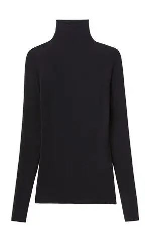 LAFAYETTE 148 NEW YORK Lafayette 148 Jersey Elongated Turtleneck