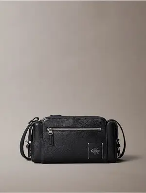 Calvin Klein Bold Pebble Camera Bag - Black