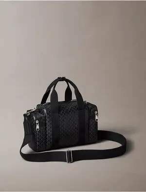 Calvin Klein Coated Emblem Logo Crossbody Bag