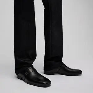 Gucci Loafer With Double G Leather