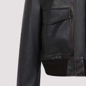 JIL SANDER Leather Blouson