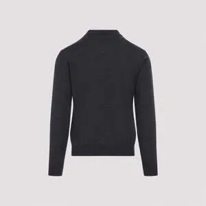 Valentino Garavani Knit Polo Sweater - Gray
