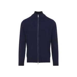 Brunello Cucinelli Full Zip Cardigan - Blue