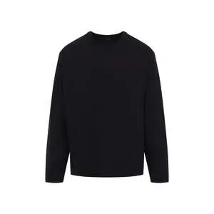 LEMAIRE Long Sleeve Boxy T-shirt - Black