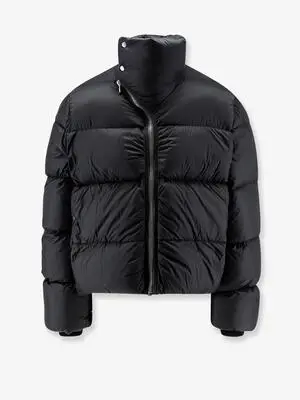 Rick Owens Turtle Nylon Down Jacket - Black