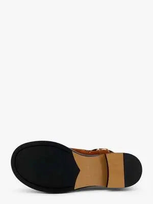 Dior Suede Boots With Metal Lettering Logo - Multicolor