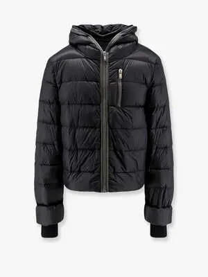 Rick Owens Quilted Nylon Down Jacket - Black
