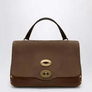 ZANELLATO Small Postina Bag In Nubuck - Brown