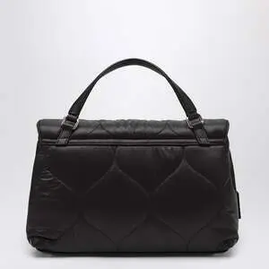 ZANELLATO Small Padded Fabric Postina Bag - Black