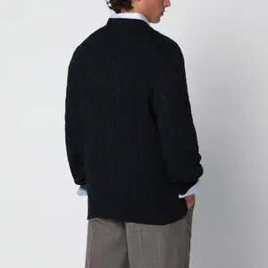 Polo Ralph Lauren Hunter Navy Cotton Cable-knit Sweater