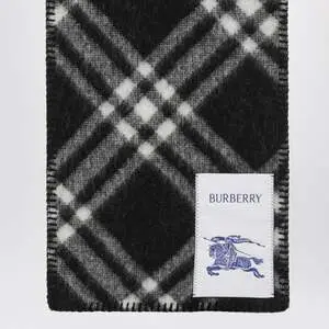 Burberry Check Wool Scarf