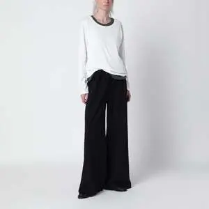 THE ROW Gala Wool Twill Trousers
