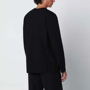 Play Comme Des Garcon Cotton Long-sleeve Top - Black