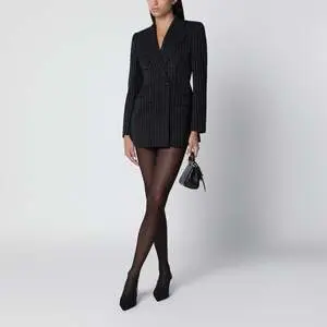 Dolce & Gabbana Double-breasted Pinstripe Blazer In Virgin Wool