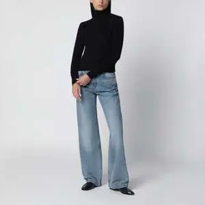 AMI Paris Cashmere And Wool Turtleneck Jumper