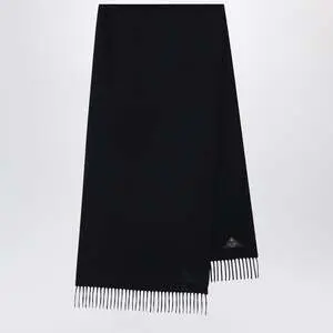 Loro Piana Grande Unita Scarf In Navy - Blue