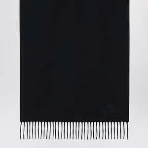 Loro Piana Grande Unita Scarf In Navy