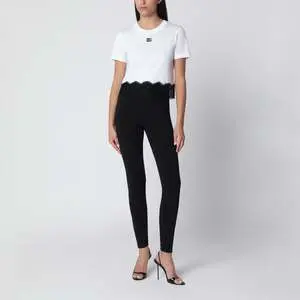 Dolce & Gabbana Jersey T-shirt With Lace