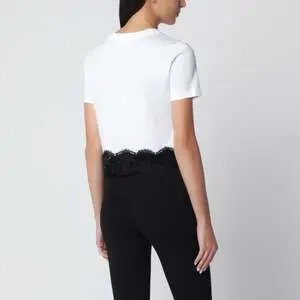 Dolce & Gabbana Jersey T-shirt With Lace