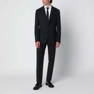 Dolce & Gabbana Martini Light Navy Virgin Wool Suit - Blue