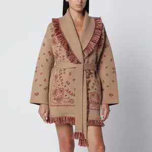 Alanui Bandana Jacquard Cardigan