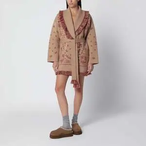 Alanui Bandana Jacquard Cardigan