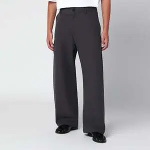 Studio Nicholson Minard Brown Cotton Jeans - Grey