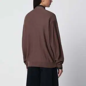 LEMAIRE Twisted Shitake Merino Wool Cardigan