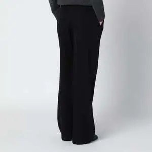 THE ROW Coleman Wool Gabardine Trousers